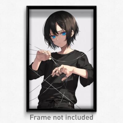 Anime Art Poster - Man Feeling Dislike Wearing Wiry String (Print) | eBay