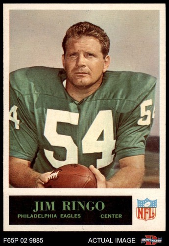 1965 Philadelphia #138 Jim Ringo Eagles HOF Syracuse 8 - NM/MT | eBay