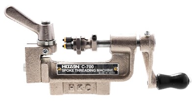 HOZAN C-700 Spoke Threading Machine Bike Wheel Set Custom Shop Tool ...