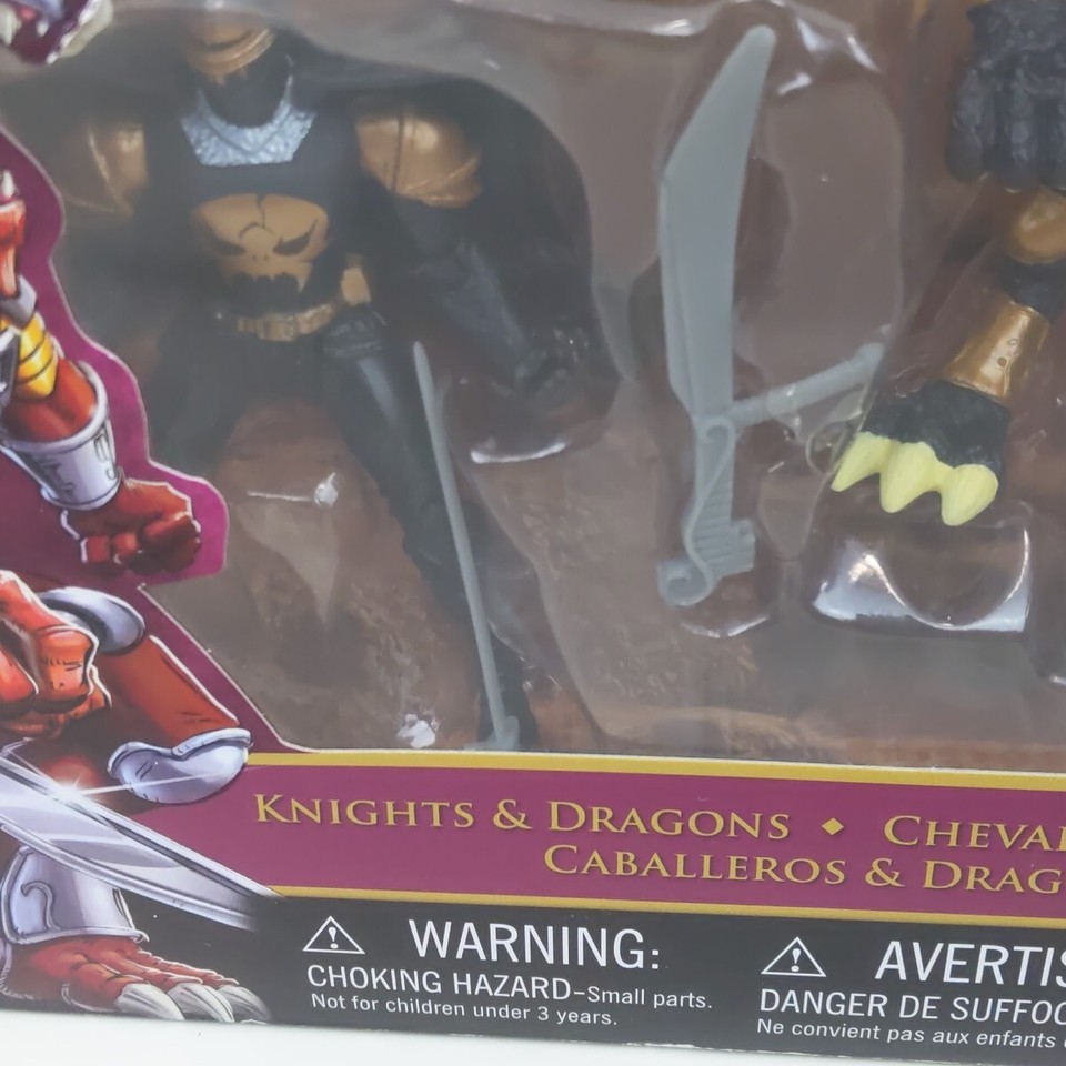 True Legends Knights and Dragons Action Figure Set Toys R Us Exclusive ...