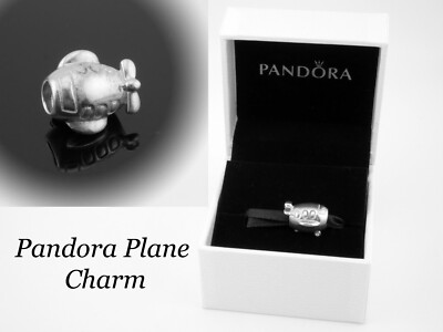 Genuine Pandora Aeroplane / Plane Travel 790561 in Original Pandora Box ...