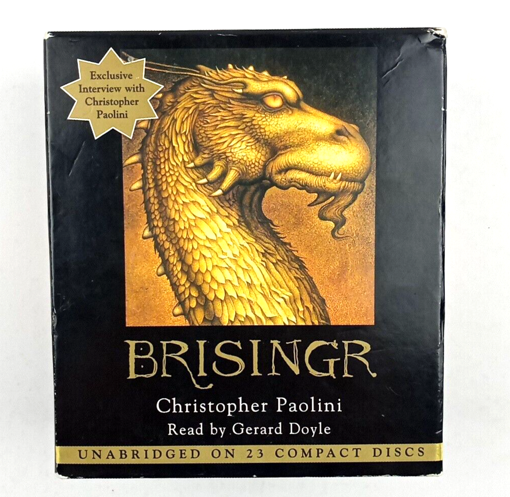 Brisingr by Christopher Paolini & Gerard Doyle (2008, Audiobook) CD ...
