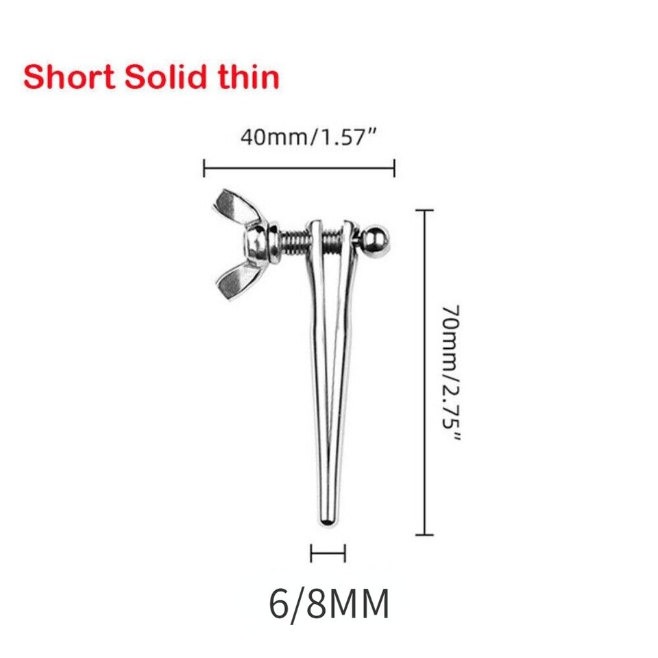 Adjustable Metal Stainless Steel Penis Urethral Sounding Dilator ...