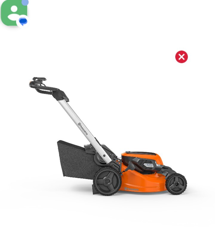 Husqvarna 40v Le322 Self-Propelled Push Mower W/Two 15ah Batt. Brand ...