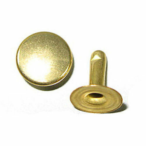Rapid Rivets XL 11mm Cap 10mm Post Gilt Speedy | eBay