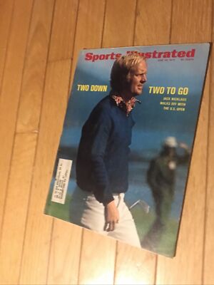 JACK NICKLAUS US OPEN GOLF Sports Illustrated June 26 1972 | eBay
