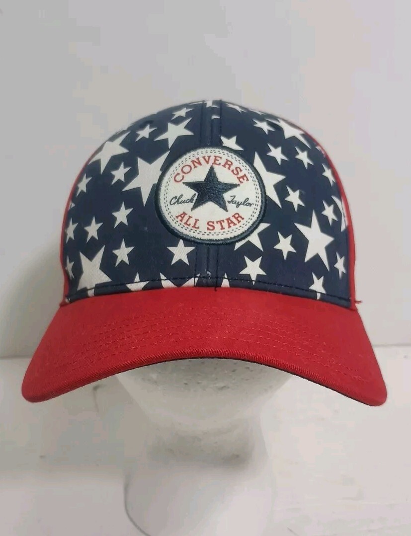 Converse Chuck Taylor All Star Hat Red White Blue Sta… - Gem