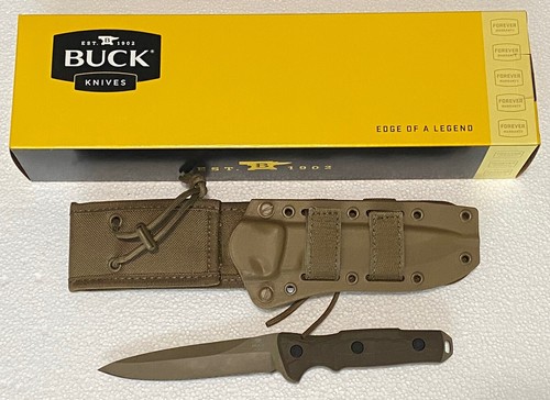 Buck Knives 891 Ground Combat Spear Point Knife - New in Box NIB BK1 | eBay