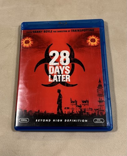 28 Days Later Blu-ray Danny Boyle, Cillian Murphy, Zombie Horror Theme ...