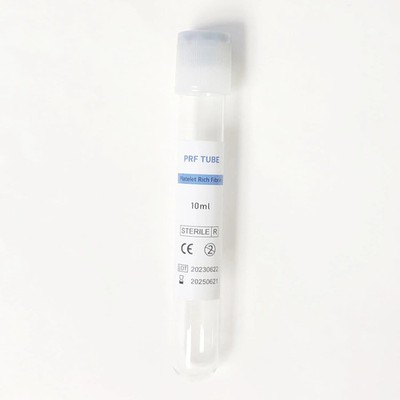 50pcs Clear/Red No Additives P-R-F Glass Tubes 10mL ACD A and Gel For ...