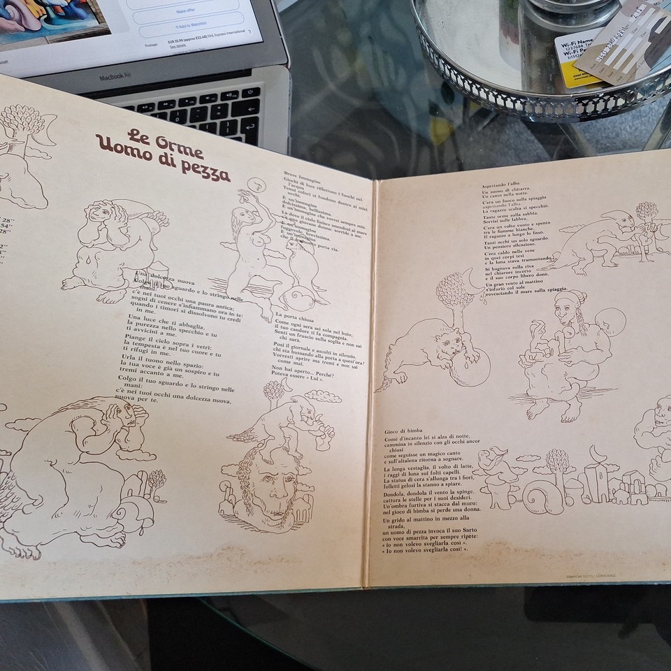 Le Orme- Uomo Di Pezza 1972 | eBay UK