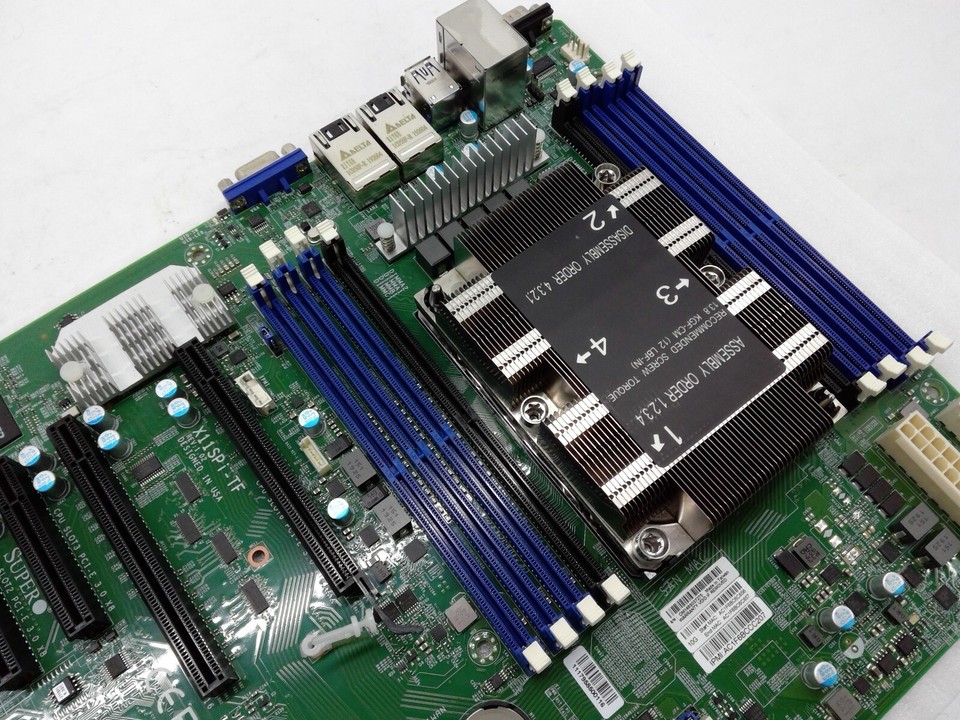 Supermicro X11SPi-TF Socket LGA3674 DDR4 W/Heatsink Motherboard | eBay