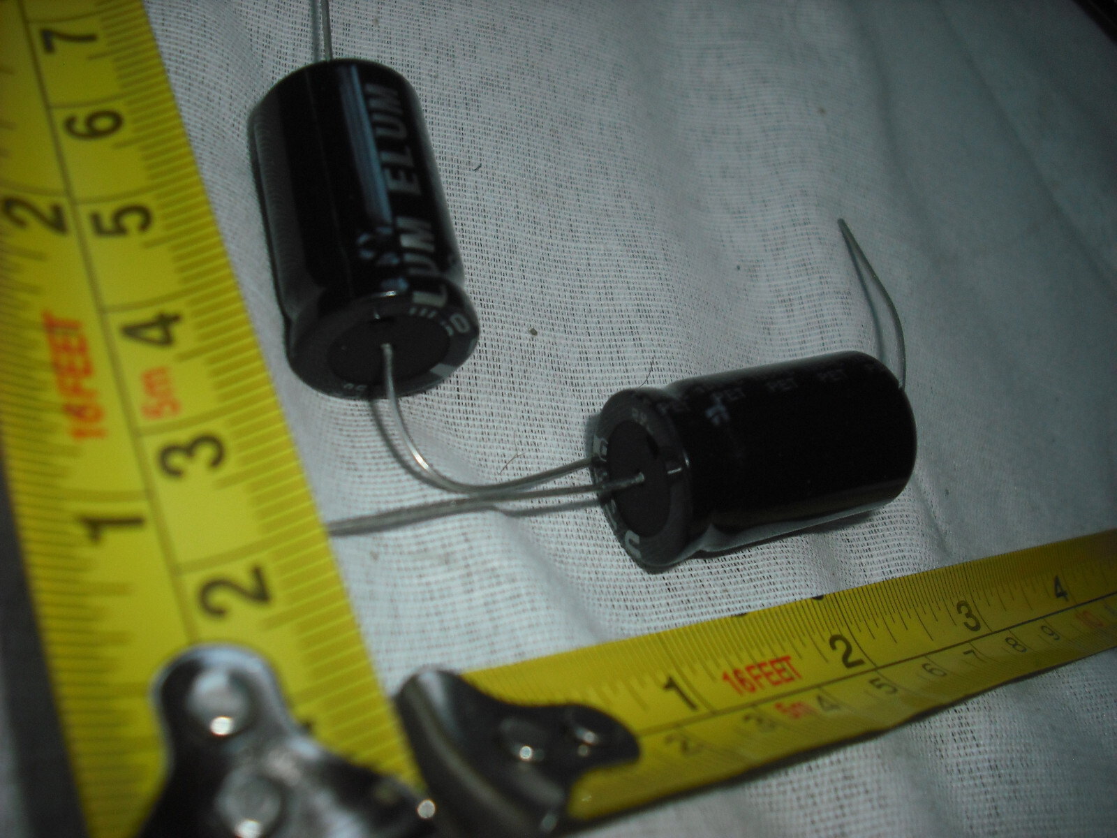 16µF 16uf 16 uf 16mfd mfd 500V Axial Electrolytic Capacitor cap power ...