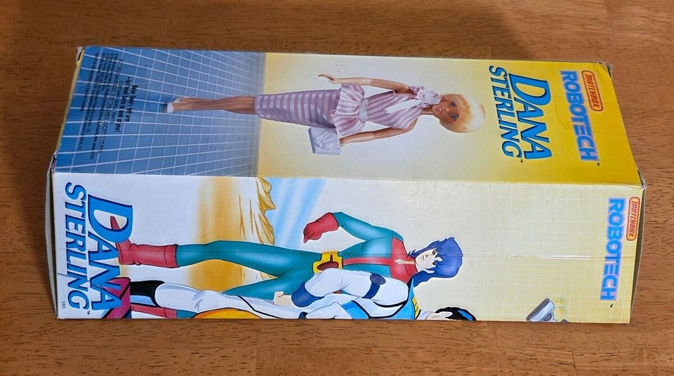 New Robotech Dana Sterling 11-1/2" Action Figure Doll 1985 Matchbox ...