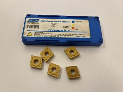 Sowa Carbide Inserts CNMG431-MM PT20C Qty 5 | eBay