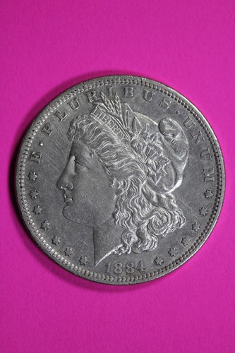 High Grade 1884 S Morgan Liberty Silver Dollar Key Date Coin San ...