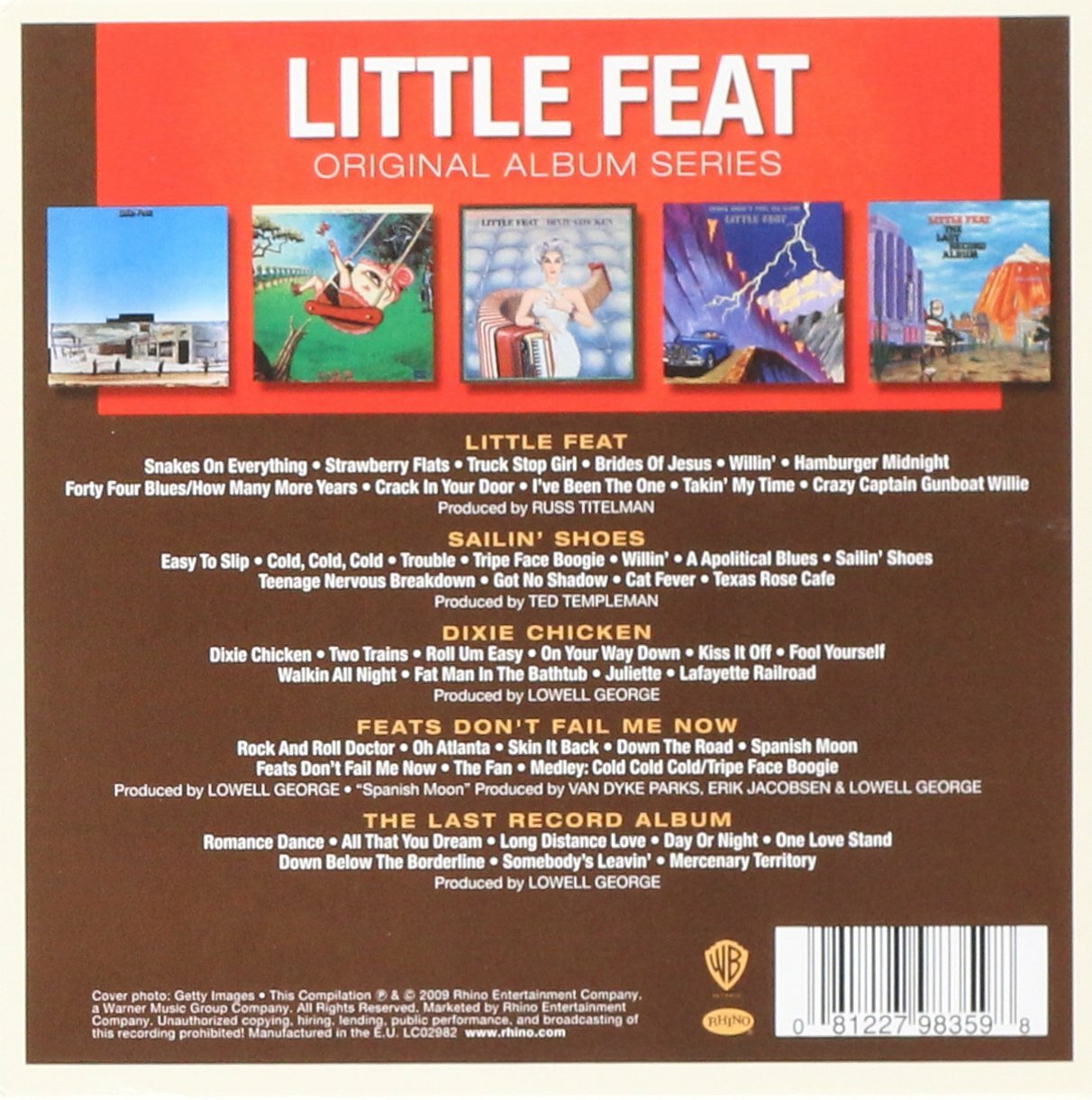 LITTLE FEAT New Sealed FIVE CLASSIC ALBUMS 5 CD BOXSET | eBay
