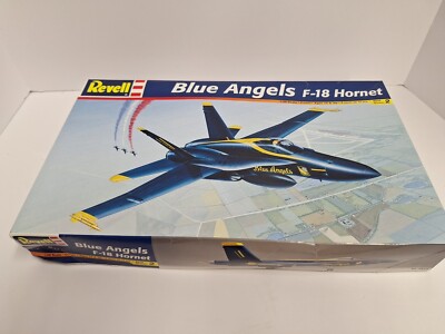 Revell Blue Angels F-18 Hornet Jet Airplane 1:48 Scale Plastic Model ...