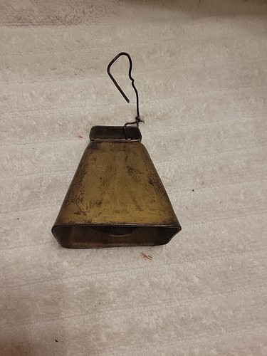 Antique Forged Metal Cow Bell Primitive | eBay