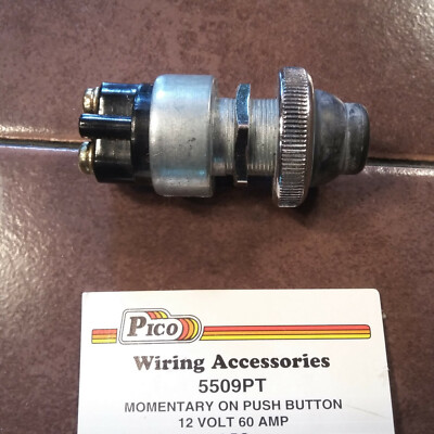 Pico Wiring Accessories Push Button Momentary Switch 5509PT, PTT | eBay