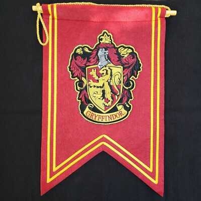 Harry Potter Gryffindor Crest Banner New Universal Studios Wizarding ...
