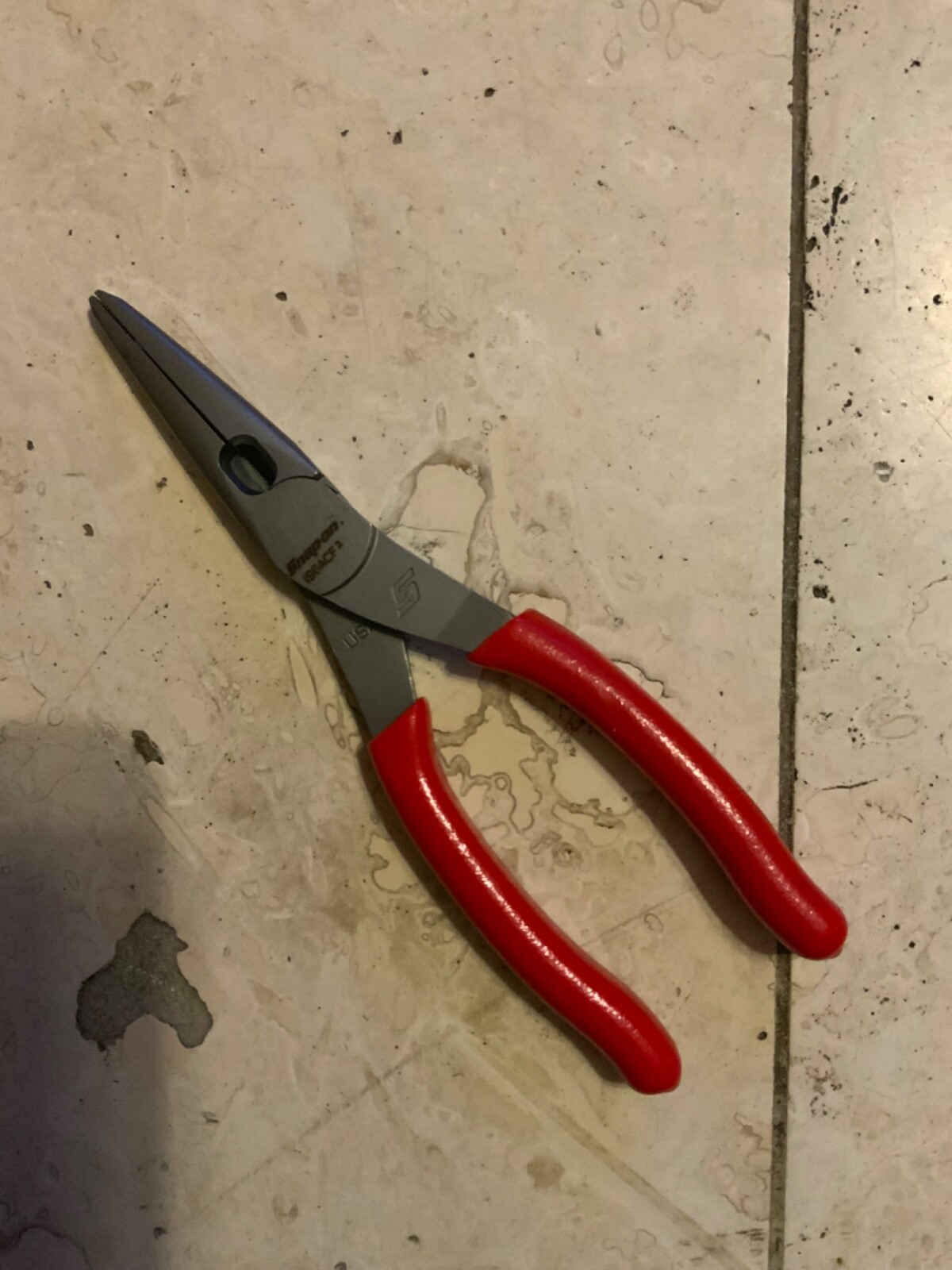 Snap On 8” Talon Grip Long Nose Pliers with Cutter 196ACF New | eBay
