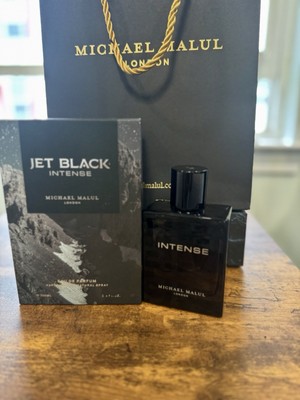 Jet Black Intense by Michael Malul Eau De Parfum Spray 3.4 oz 100 ml ...
