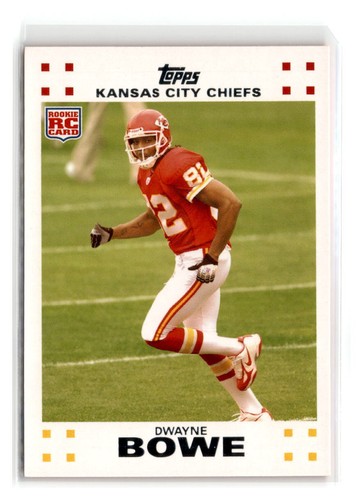 2007-Topps Exclusive Rookies-#7-Dwayne Bowe -Kansas City Chiefs | eBay