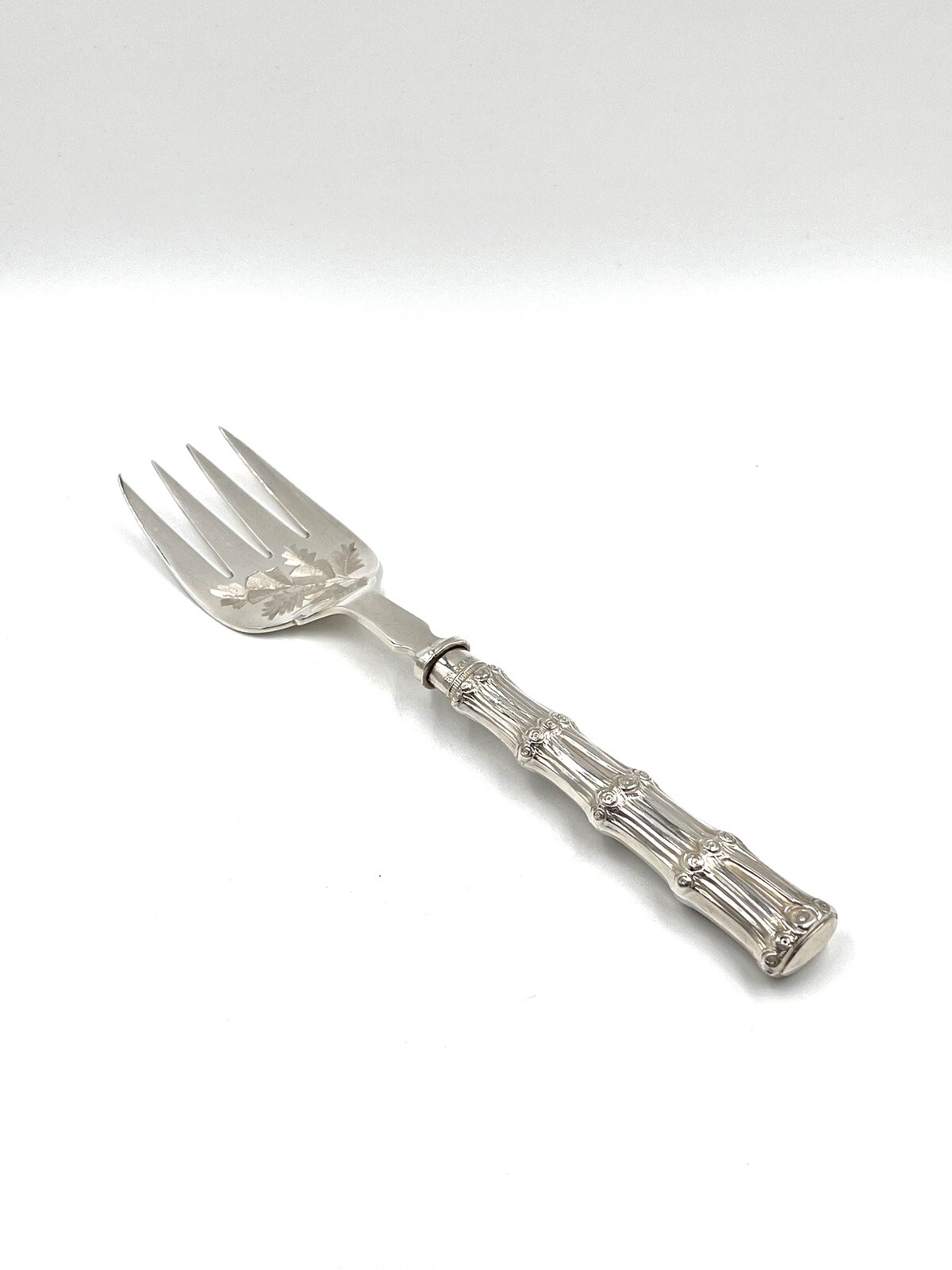 Silver Plated Serving Fork & Knife Set - Engraved Rd. 33139 - Made in ...