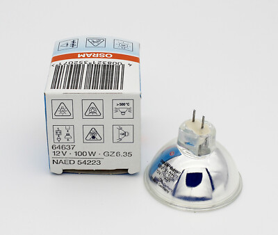 OSRAM 64637 12V100W GZ6.35 NAED 54223 lamp Optical instrument light ...