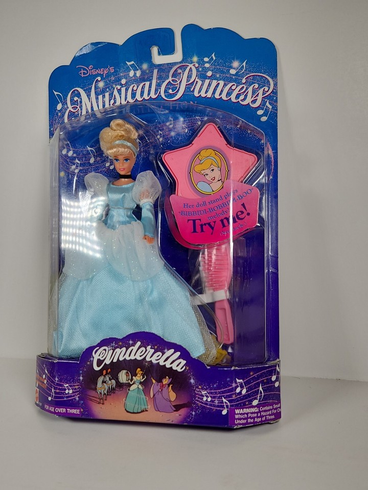 DISNEY'S MUSICAL PRINCESS COLLECTION CINDERELLA MATTEL 1994 | eBay