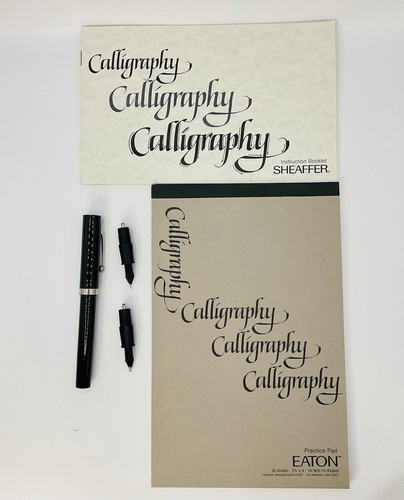 CALLIGRAPHY SET FOR BEGINNERS W/ FOUNTAIN PEN AND 2 EXTRA NIBS by ...