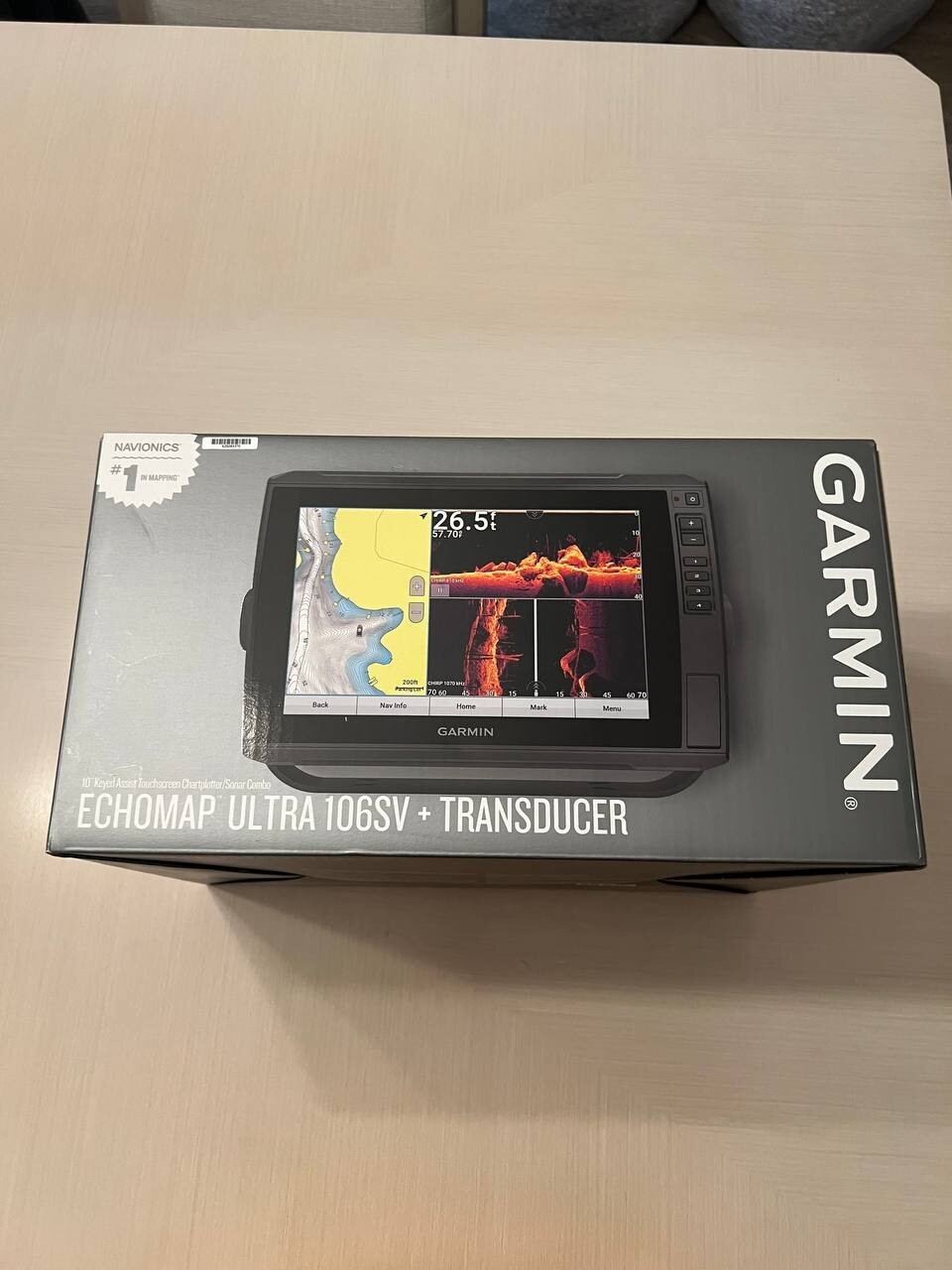 Garmin Echomap Ultra 106sv Us And Coastal Canada GN+ GT54 Transducer ...