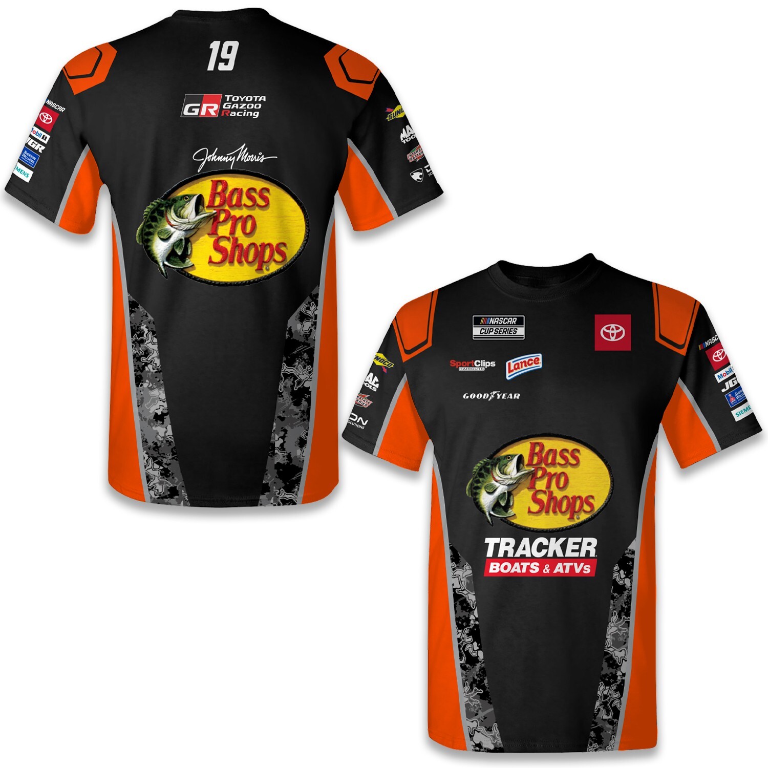 Chase Briscoe 2025 Checkered Flag #19 Bass Pro Shops Sublimated Uniform ...