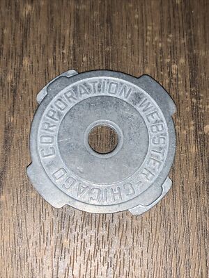 Vintage Metal Webster Chicago 45 RPM Record Insert Adapter | eBay