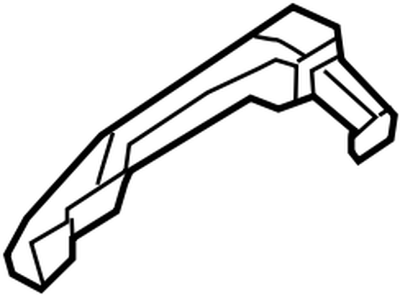 82651D3710 Hyundai Gripfront door outsidelh 82651D3710, New Genuine OEM ...