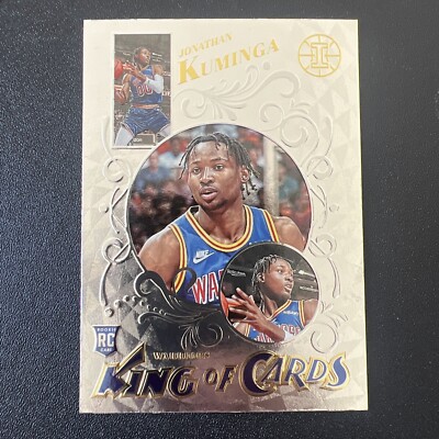2021-22 Panini Illusions - Illusions King of Cards #31 Jonathan Kuminga ...