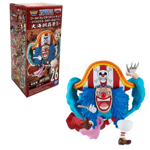 New Buggy ONE PIECE WCF Figure (Banpresto) Wan Pisu Great Pirates Vol ...