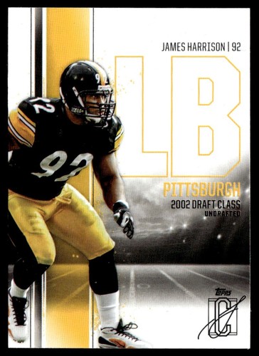 JAMES HARRISON 2025 TOPPS SIGNATURE CLASS PITTSBURGH STEELERS #48 | eBay
