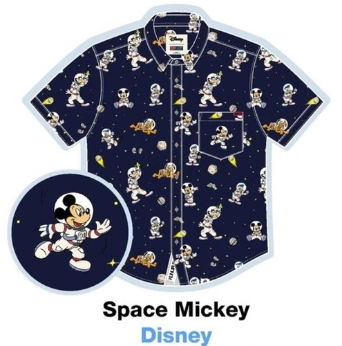 RSVLTS KUNUFLEX Disney Space Mickey Shirt 2025 SDCC COMIC CON Exclusive ...