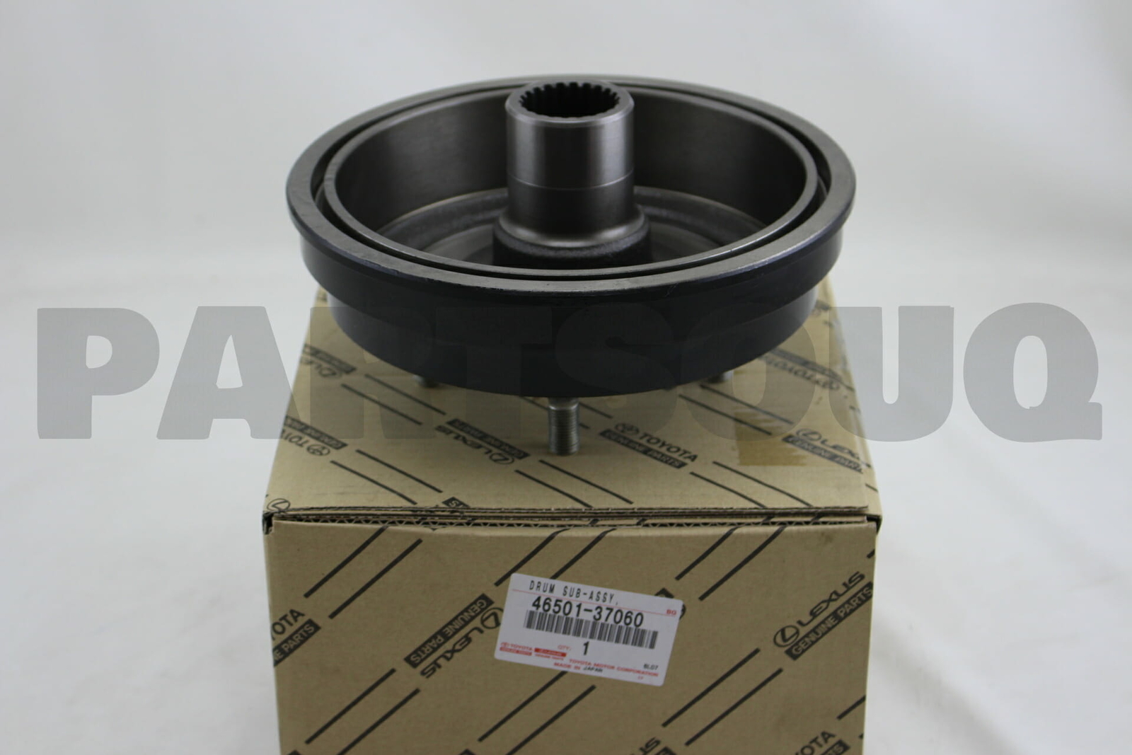 4650137060 Genuine Toyota DRUM SUB-ASSY, PARKING BRAKE 46501-37060 | eBay