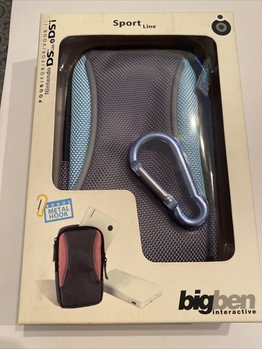 Pouch - Storage Nintendo DS Lite Dsi Case Zip + Carabiner Metal x Hook ...