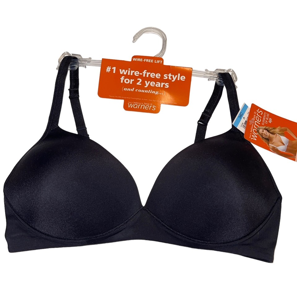 Warner's Bra Wirefree Lift Bump Shaping Contour Padded Elements of ...
