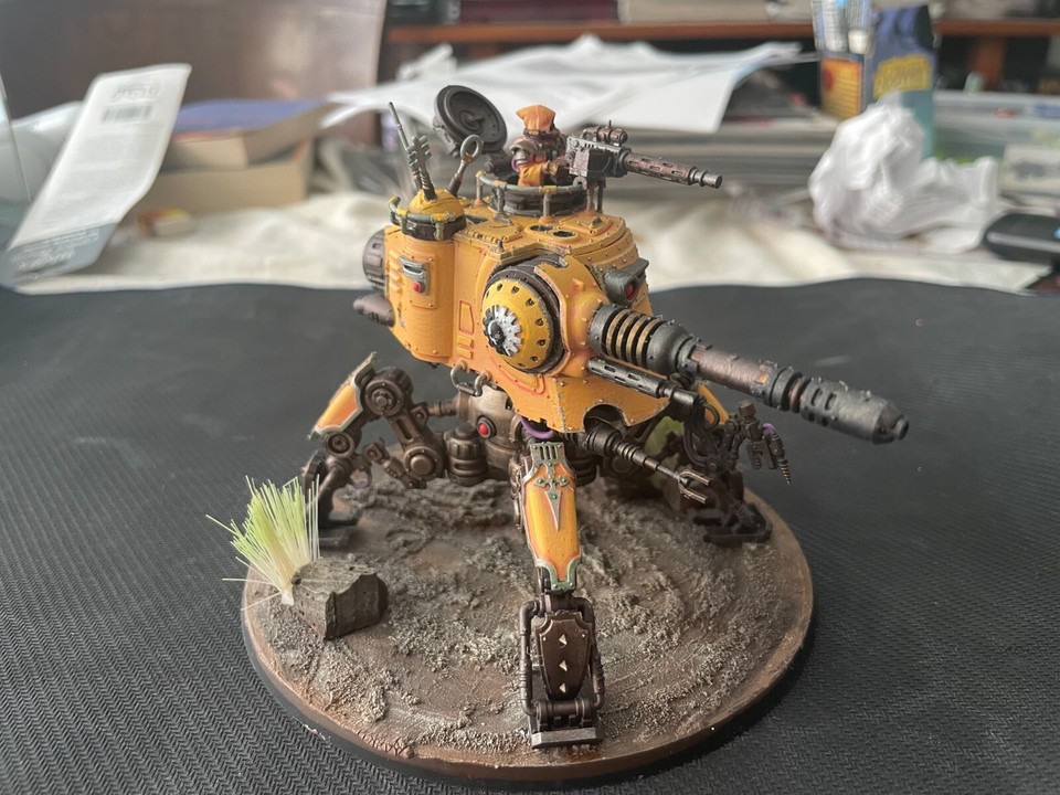 Miniature, 40k, Adeptus Mechanicus, Tank, Warhammer, dunecrawler | eBay