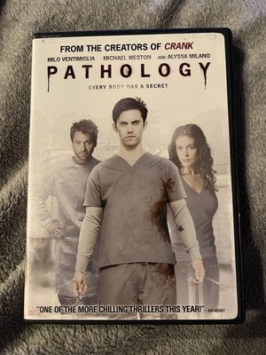 Pathology DVD. LIKE NEW!! Alyssa Milano, Milo Ventimiglia, Michael ...