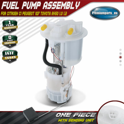 Fuel Pump & Sending Unit for Citroen C1 Peugeot 107 Toyota Aygo 1.0 1.2 ...