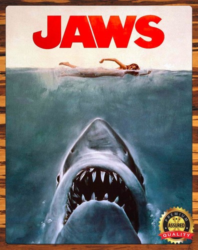 Jaws - The Movie- 1975 - Metal Sign 11 x 14 | eBay