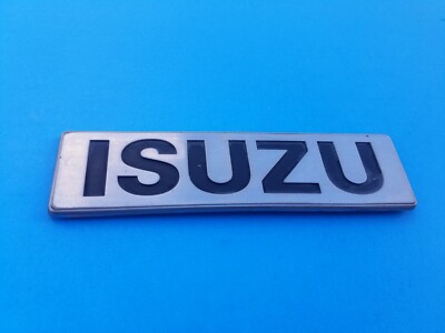 ISUZU BOX TRUCK PICK UP NPR SIDE DOOR EMBLEM LOGO BADGE SYMBOL USED OEM ...