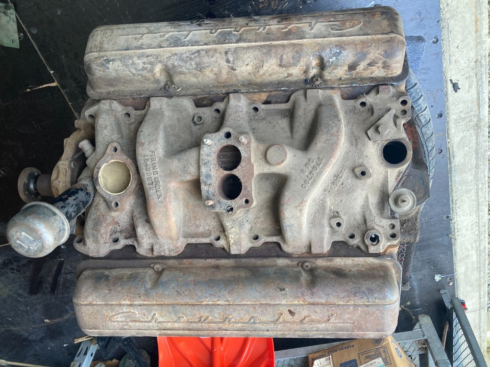 EARLY CHEVY 265 ENGINE 3703524 Corvette Belair 1955 Dated A 18 5 | eBay