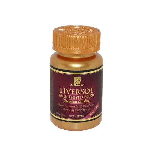 Dr.Natural Liversol Milk Thistle 35000mg 60caps | eBay